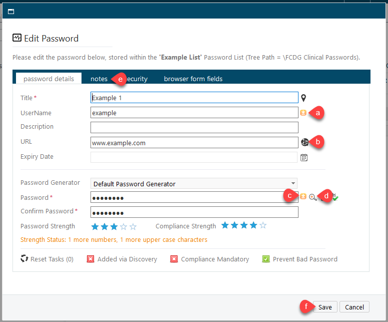 Working with Passwords in PasswordState – FCD - Help Desk